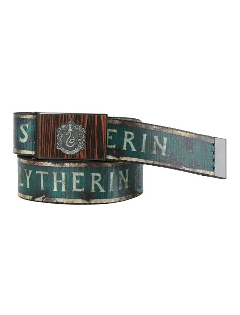 Harry Potter Slytherin Bottle Opener Buckle Belt Hot Topic