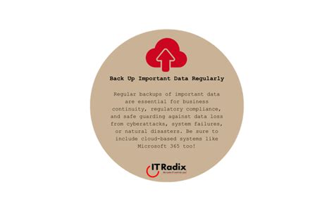 Security Tip Back Up Important Data Regularly It Radix Nj