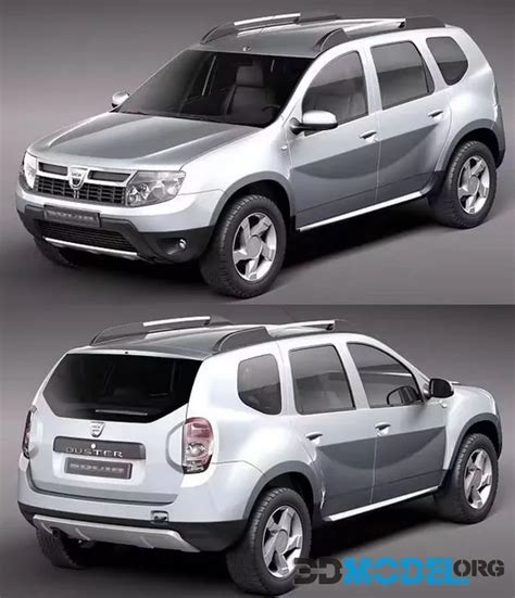 3d Model Dacia Duster 2010
