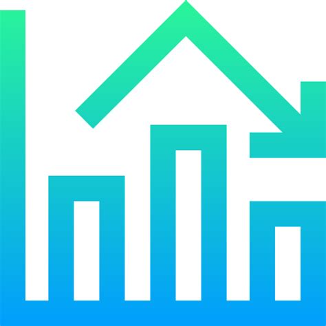 Trend Super Basic Straight Gradient Icon