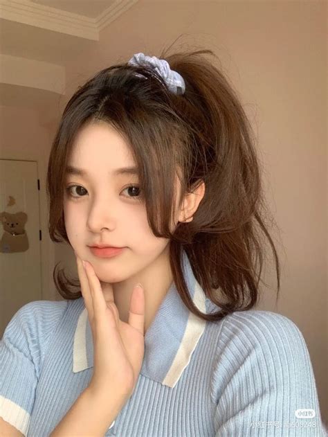 Fotos Coreanas🤙에 있는 Alexka ･ﾟ ･ﾟ님의 핀 짧은 머리 미용 제품 머리 스타일