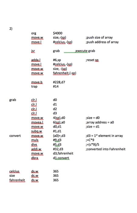 solved in mc6800 assembly language here is my attempt at the