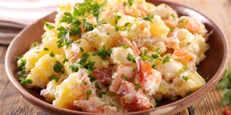Ensalada De Papa Deliciosa Fácil Y Rápida De Preparar Muy Cremosa