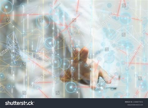 Innovation Futuristic Digital Data Binary Code Stock Photo