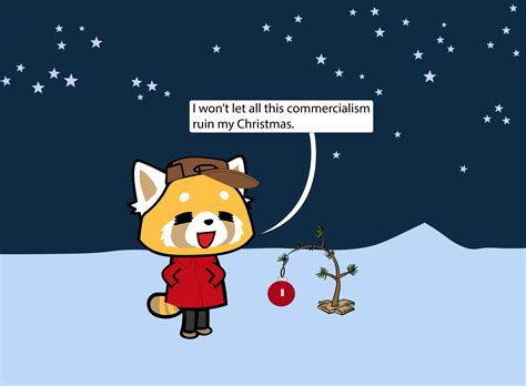 Aggretsuko 12 Films Of Christmas Day 5 Retsuko As Charlie Brown R