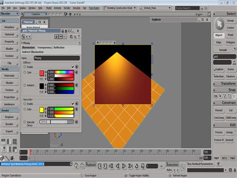 softimage 2011 basic texturing is up on design3 tutorial moddb