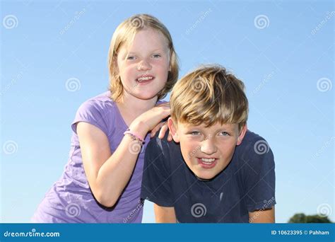Two kids stock image. Image of color, childhood, kids - 10623395