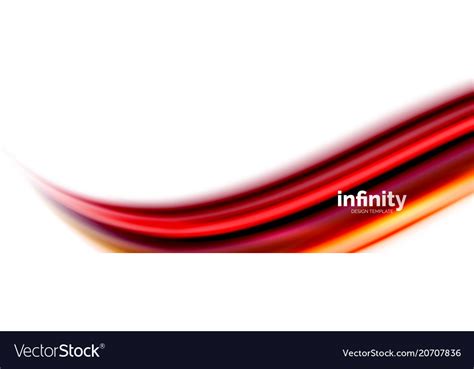 D Fluid Colors Wave Background Royalty Free Vector Image