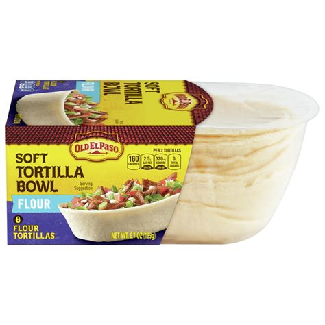 Old El Paso Tortilla Bowl Flour Soft Same Day Delivery Or Pickup Publix