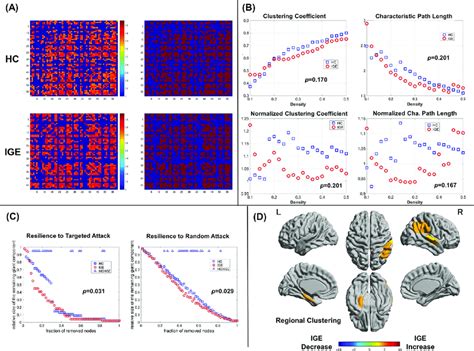 the results of the additional graph theoretical analysis by the second
