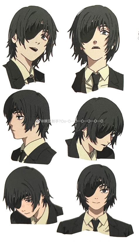 Anime Male Character Model Sheet