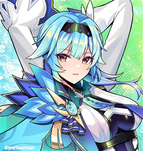 Onetwomooncommission Open On Twitter 原神 Genshinimpact エウルア Eula