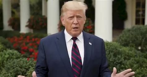 El mensaje de Donald Trump sobre el juicio político Es la mayor farsa en la historia de la