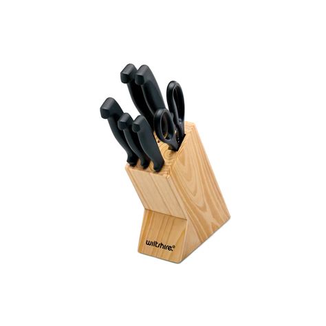 Wiltshire Laser Basic Knife Block Set 7pc Tomkin Australia