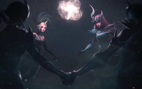 Coven Nami With Akali League Of Legends Lol 4k Wallpaper Download