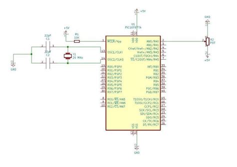 Adc Using Pic16f877a