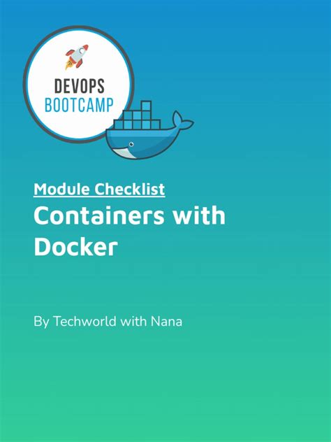 07 Docker Checklist Pdf Login Computer Science