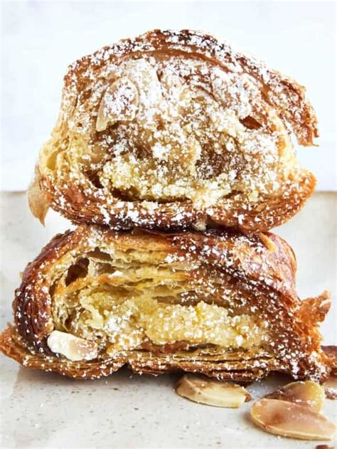 Almond Croissant French Toast Recipe Food Dolls