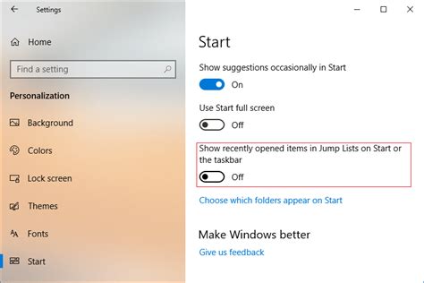 Turn Off Recent Items And Frequent Places In Windows 10 Techcult