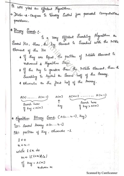 Vtu Algorithms Notes Cbcs Daa Notes By Nithin Vvce
