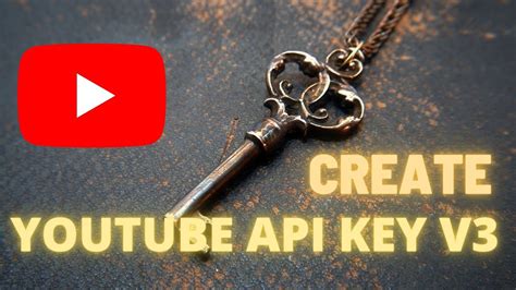 How To Create Free Youtube Api Key V3 Easy Tutorial Youtube