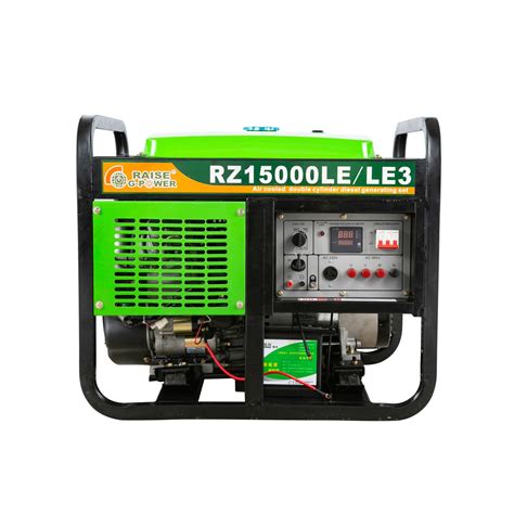 Raise Twin Cylinder 125kva10kw Power Electric Start Portable Diesel