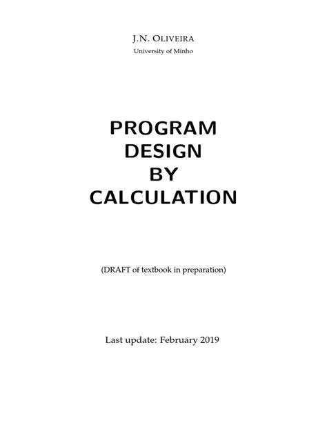 programdesignbycalculation pdf pdf function mathematics workweek and weekend