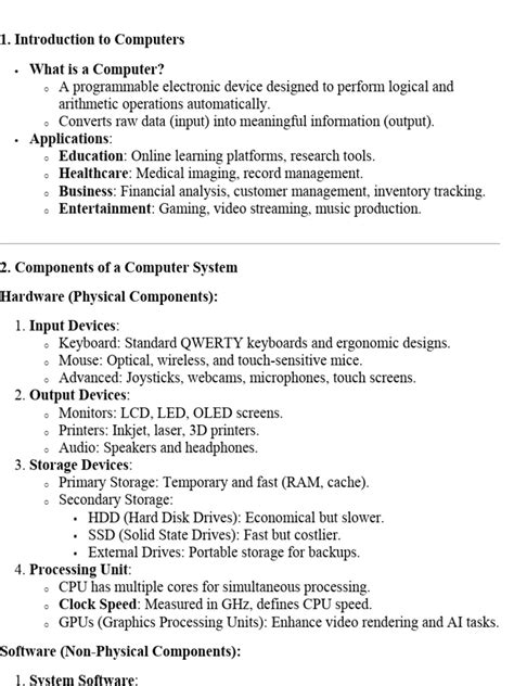 Fundamental Oc Computer Pdf Computer Data Storage Operating System