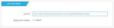Web Part Properties Glossary Bindtuning Sharepoint Alerts Web Part