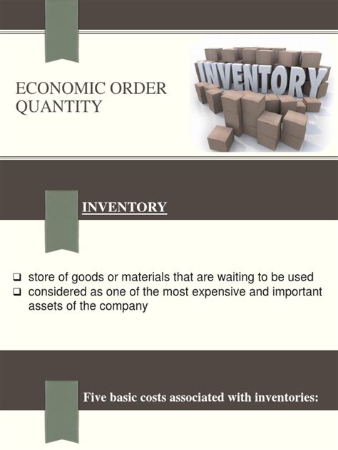 Inventory Models Pdf Inventory Cost