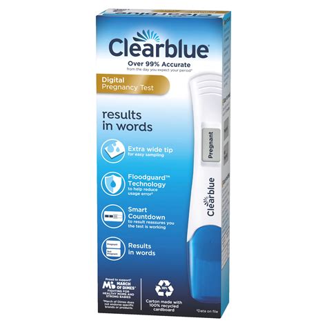 Clearblue Digital Pregnancy Test With Smart Countdown 2 Count Pick