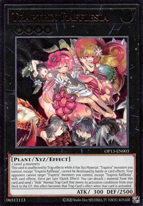 Docs Jp082 Traptrix Rafflesia Secret Japan New Yu Gi Oh Yu Gi Oh