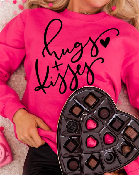 Hugs And Kisses Puff Print Anything You Can Screen We Can Screen