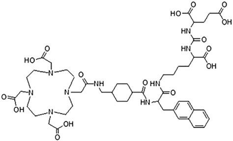 The Chemical Structure Of Psma 617 Download Scientific Diagram