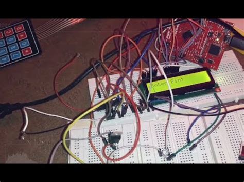 X Lcd And X Keypad Interfacing With Tm C Gh Pm Tm C