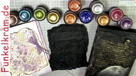 Steamclay And Gilding Wax Wie Geht Das Junkjournal Tutorial Youtube