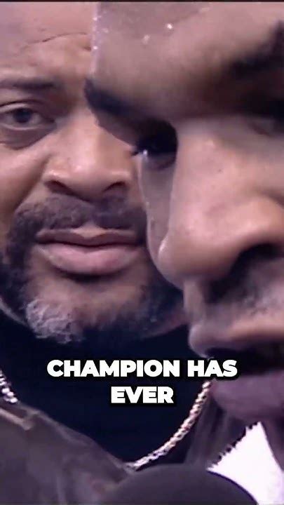 Mike Tysons Unbelievable Confession About His Shortest Fight Ever