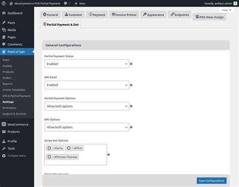 Guide For Woocommerce Pos Partial Payment