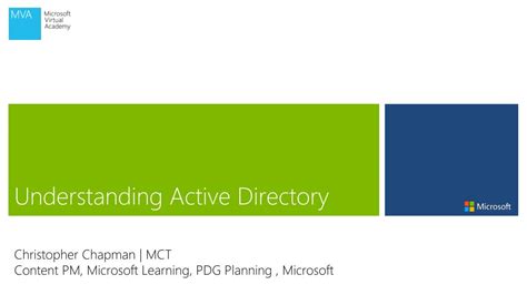 Ppt Understanding Active Directory Powerpoint Presentation Free