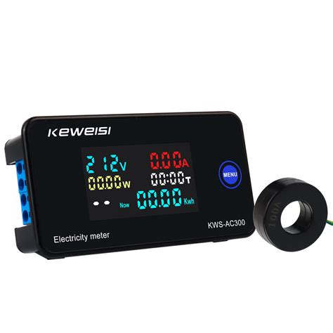 Ac 50 300v 20100a Voltage Ampere Power Energy Temp Timing Combo Panel