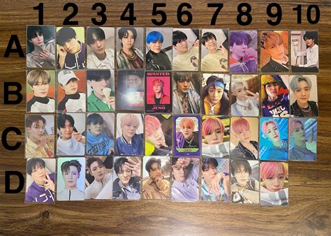 Jeno Jaemin 100 Cards NCT Dream 127 Official Photocard Etsy México