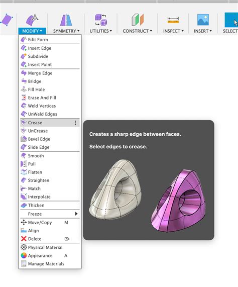 Solved Restoring A Sharp Corner On T Spline Surface Autodesk Community
