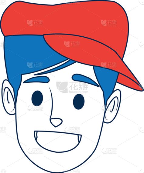 男人肖像儿童动画片分离着色男孩可爱的人男商人图像