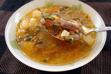 Рассольник из консервы