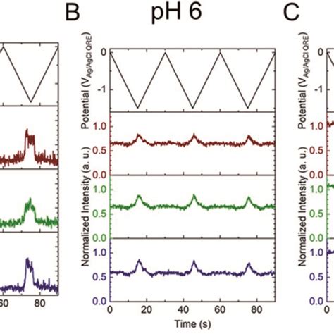 Applied Potential Waveform Top And Corresponding Individual