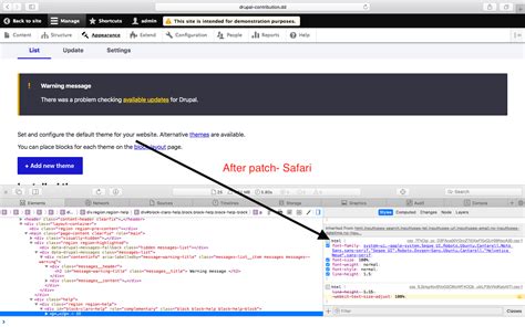 Use `system Ui` Instead Of Deprecated `blinkmacsystemfont` 3117225