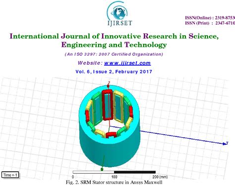 Figure 2 From Design Of A Switched Reluctance Motor In Ansys Maxwell Semantic Scholar