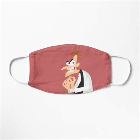 Phineas And Ferb Doofenshmirtz Mask By Bazingayeeet Redbubble