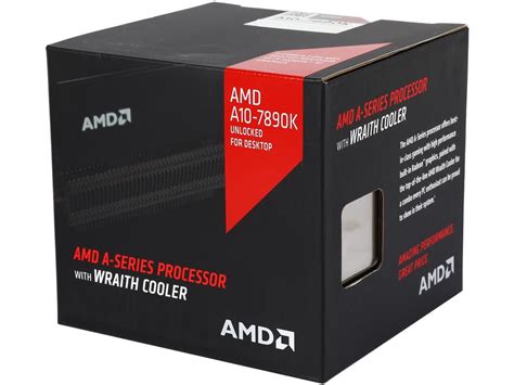 Used - Like New: AMD A10-7890K with AMD Wraith Cooler Quad-Core Socket ...