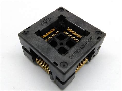 Tqfp80 Fqfp80 Qfp80 Burn In Socket